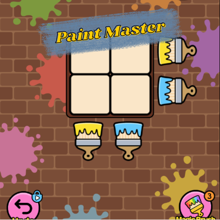 Paint Master - Mind Play – Free Online Mind & Brain Games