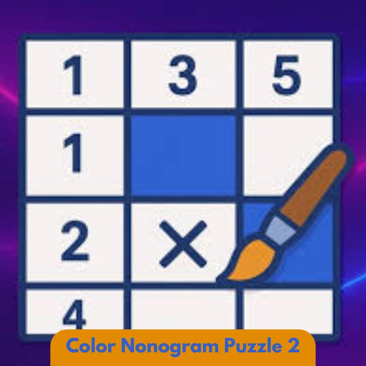 Color Nonogram Puzzle 2 - Mind Play – Free Online Mind & Brain Games