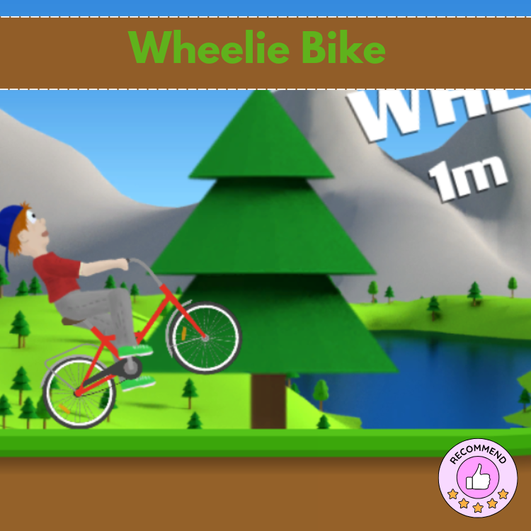 wheelie bike - Mind Play – Free Online Mind & Brain Games